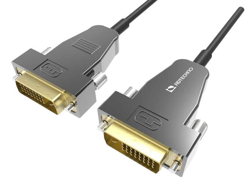[富士通web Mart] シングルリンク対応高強度アクティブ光ファイバdvi Dケーブル 50m Adg 050m Zd