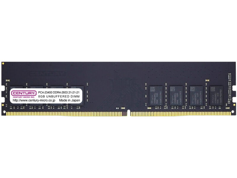 富士通 WEB MART | デスクトップ用 PC4-23400/DDR4-2933 8GB 288-pin Unbuffered DIMM ...